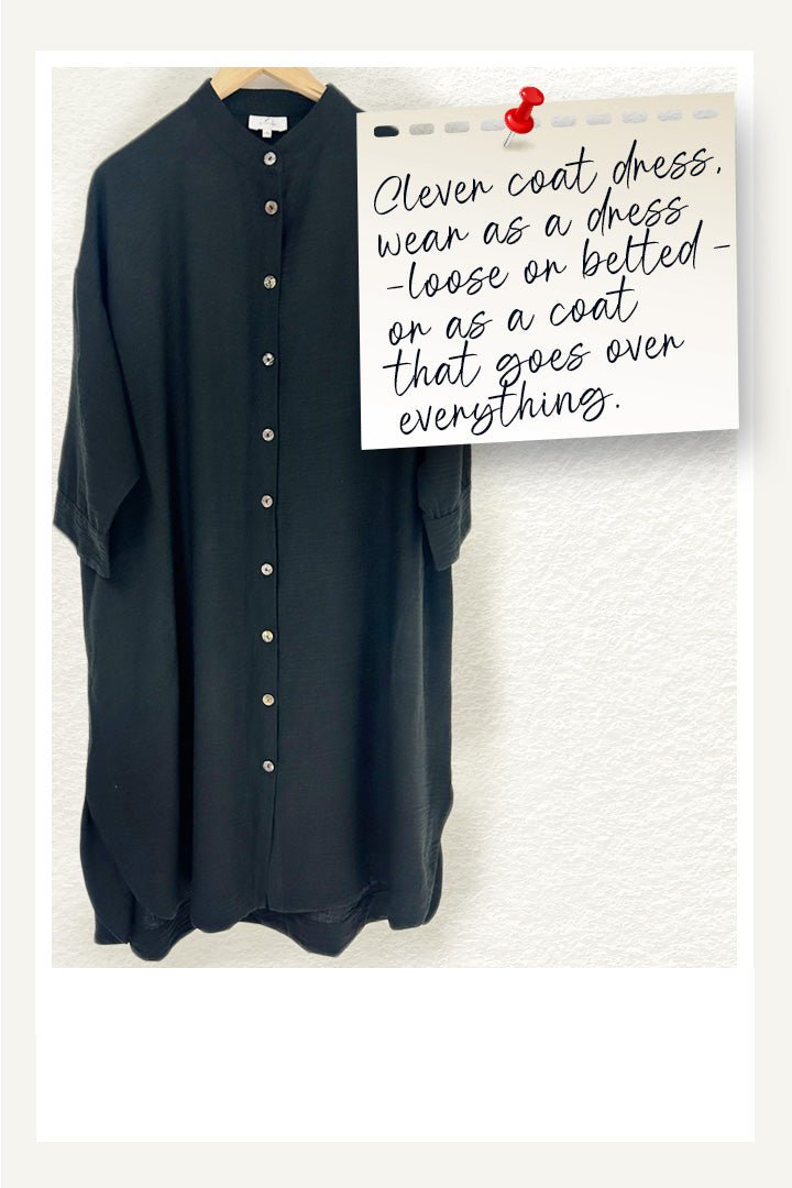 Jlr Easy Wear Coat Dress - jennyleroux.com